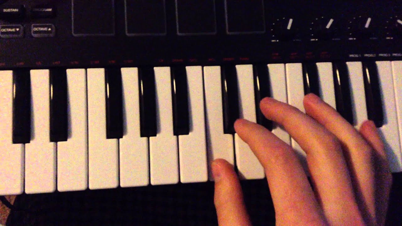 How to play "Trophies" by Drake (Prod. Hit-Boy) on piano/keyboard - YouTube