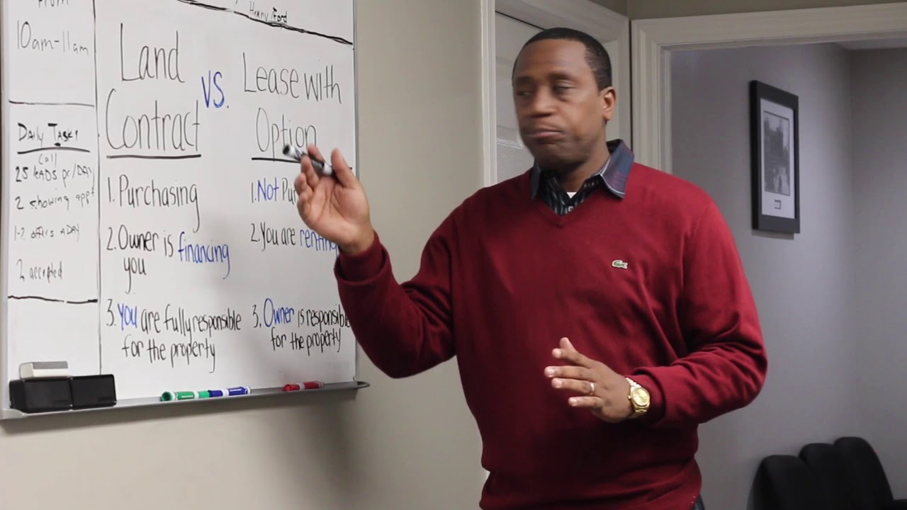 Difference Between Land Contract VS Lease With An Option YouTube difference-between-land-contract-vs-lease-with-an-option-youtube