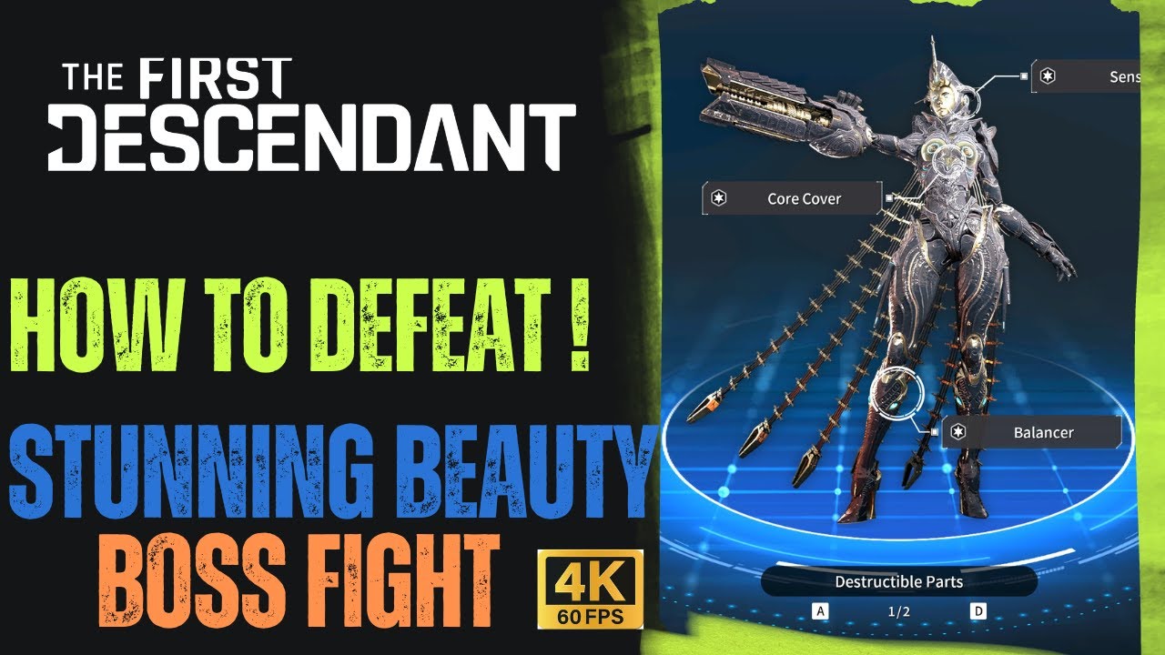 How to Defeat Stunning Beauty | THE FIRST DESCENDANT Gameplay ...