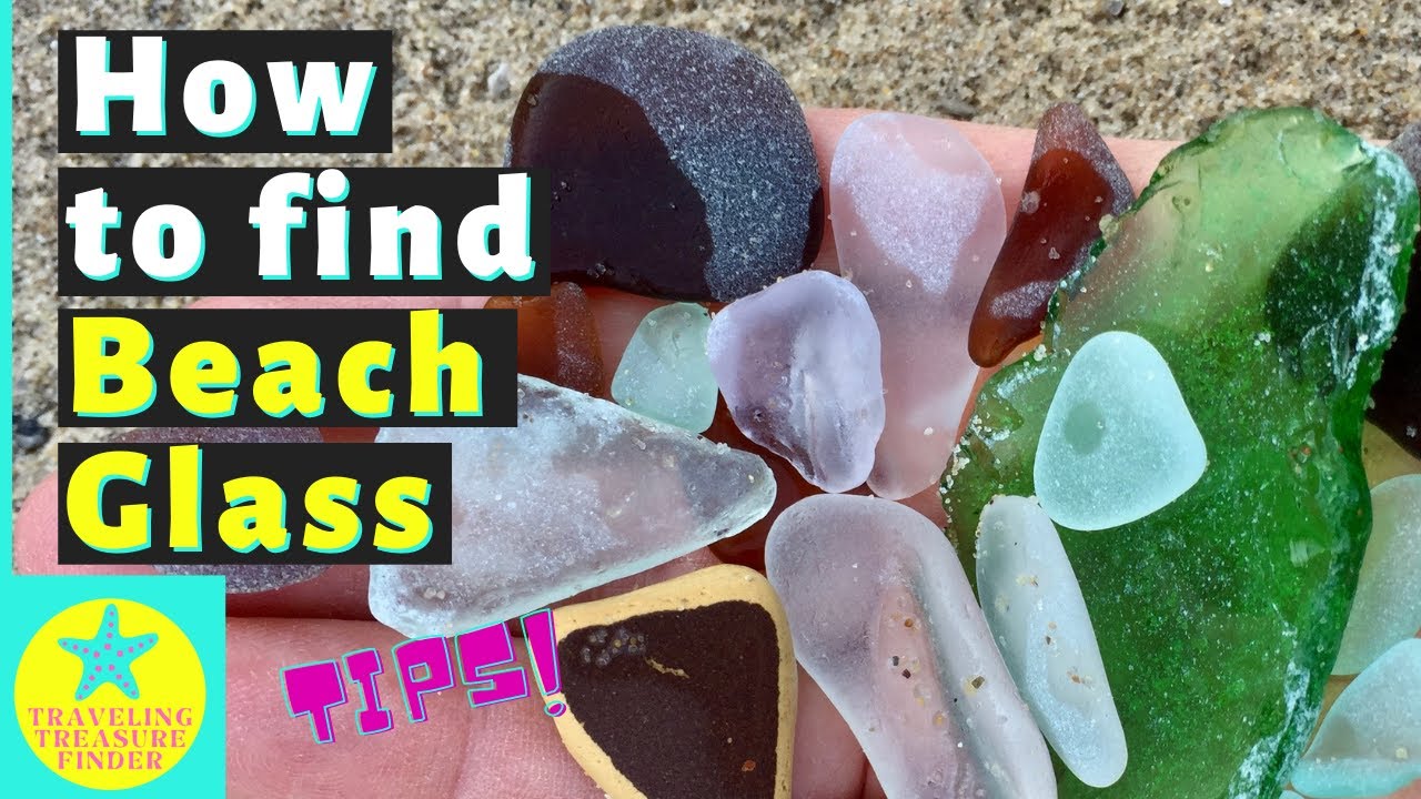 Finding sea glass, shells, or rocks takes a little bit of planning ...