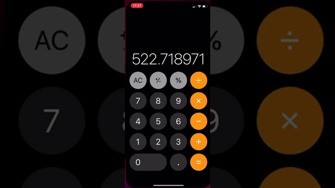 Abrir la calculadora de iPhone en iOS 13.5.1 - YouTube