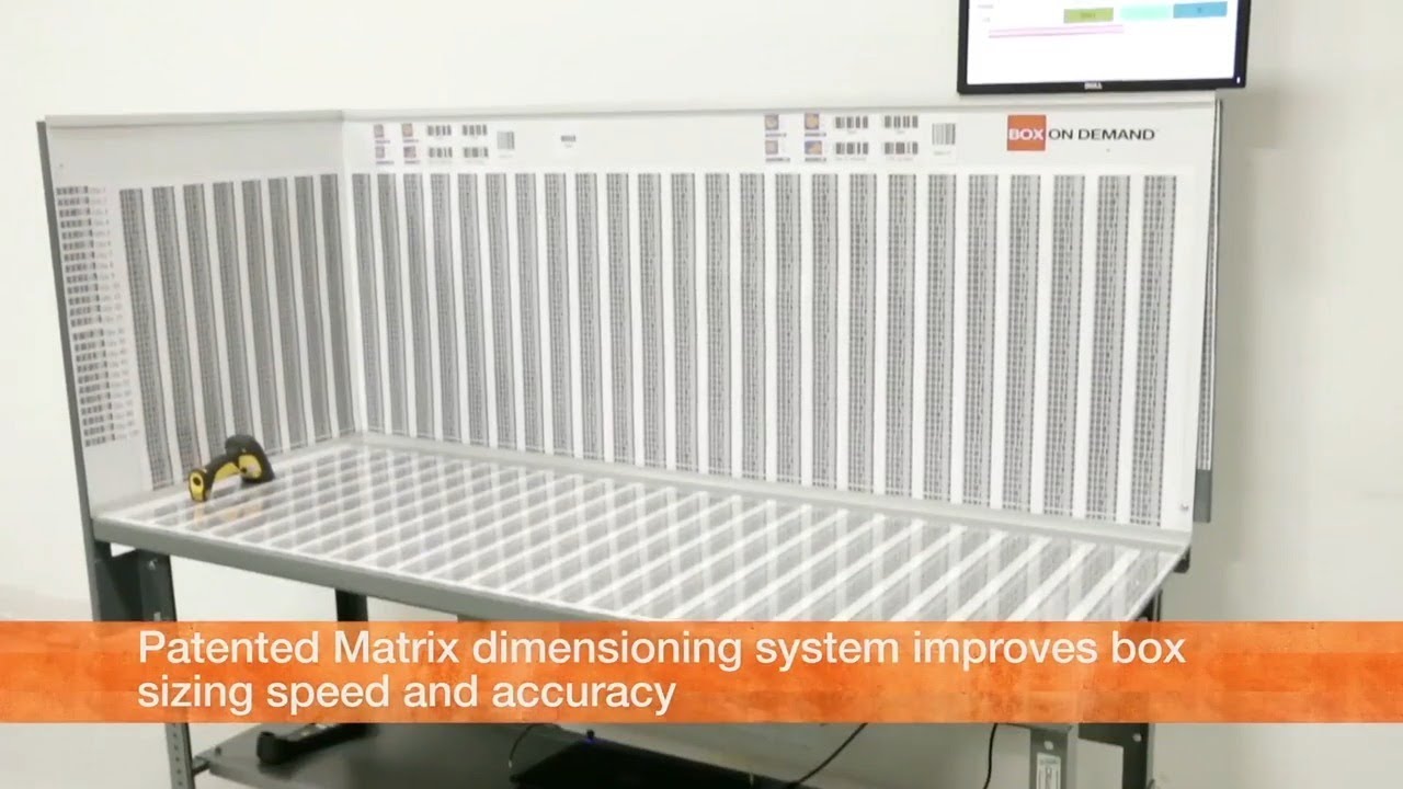 WestRock Box On Demand® Matrix Dimensioning System - YouTube