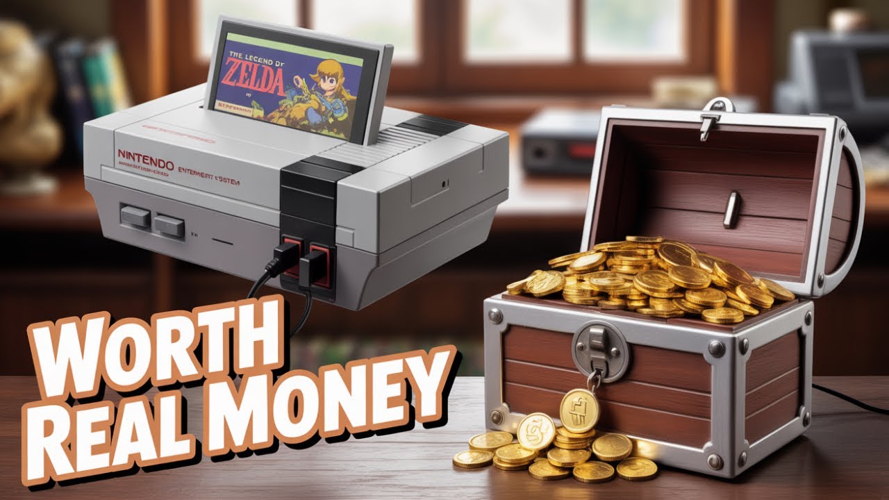 12 Vintage Video Games Worth a Fortune! - YouTube