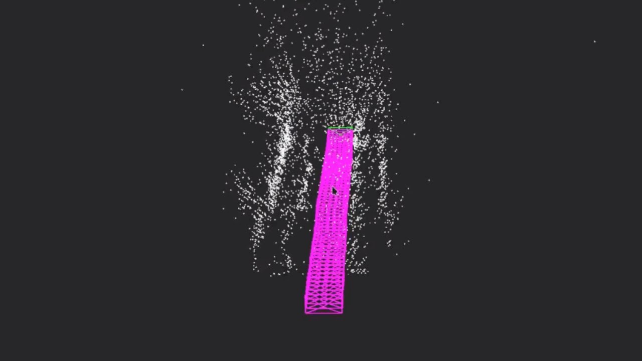 slam point cloud demo - YouTube