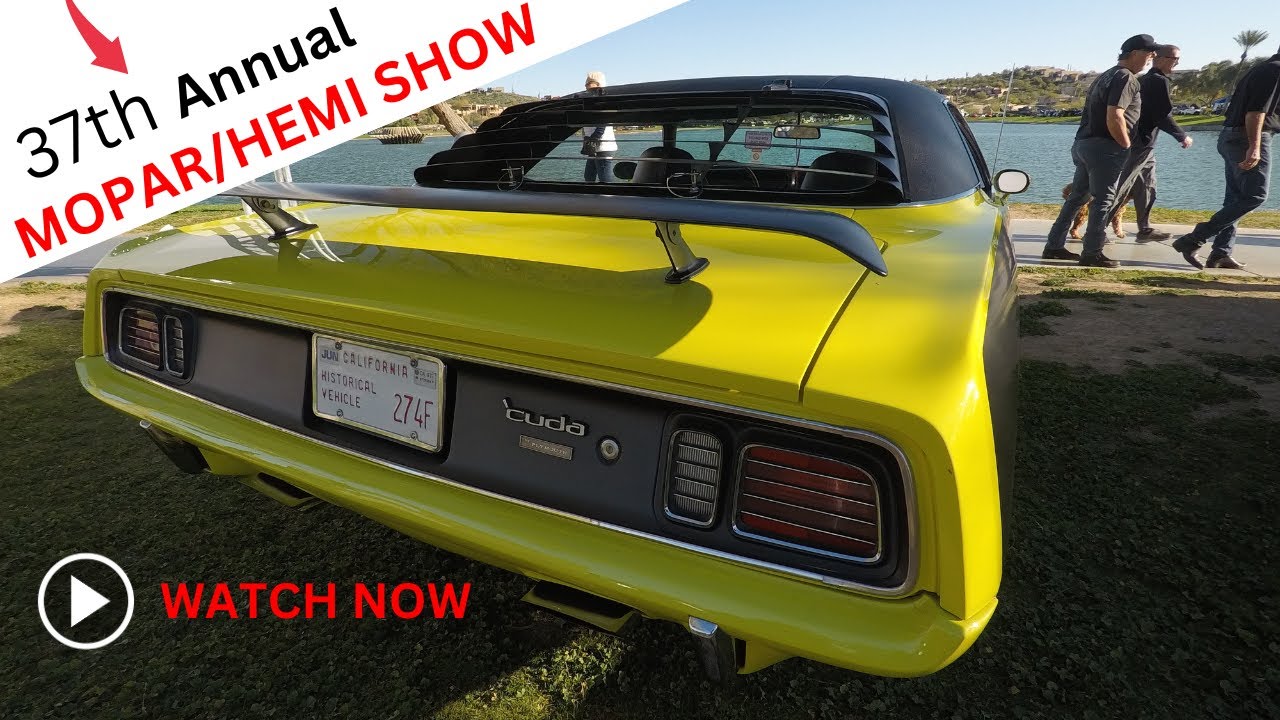 Muscle Car Madness - Roadrunners, 'Cudas, and more at the 37th Annual ...