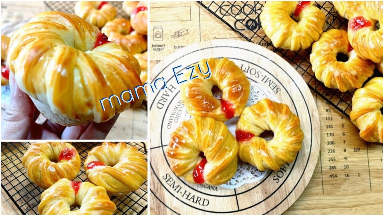 ANGELS BERRY RING BREAD/ROTI FAVORIT, BUATNYA CEPAT HABISNYA JUGA CEPAT ...