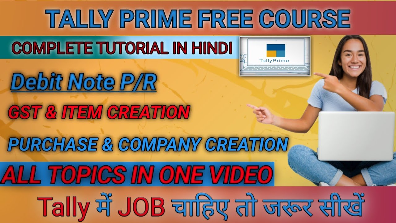 Purchase Return Voucher Entry In Tally Prime | Debit Note Voucher entry | Debit Note Entry With ...