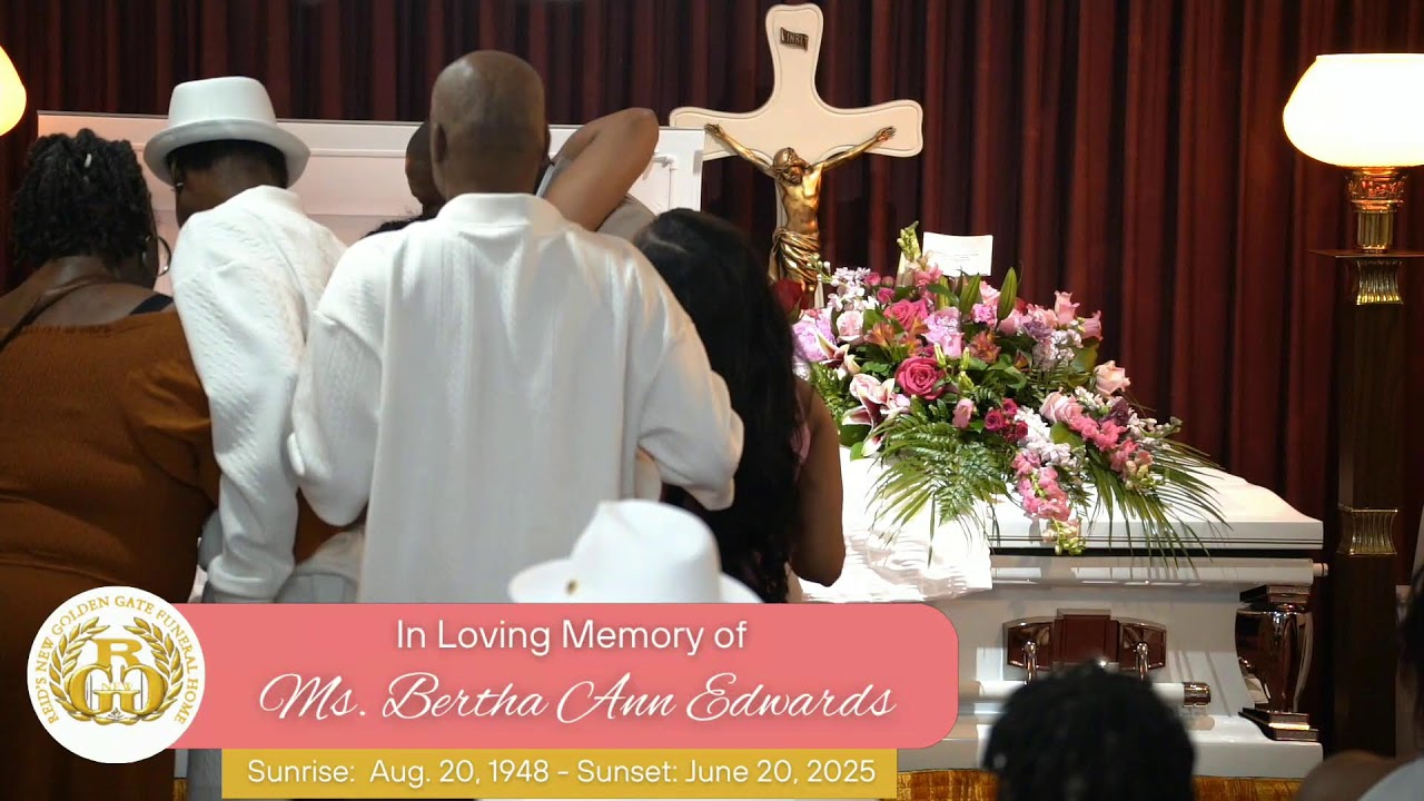 Celebrate the Life of Ms. Bertha Ann Edwards - YouTube