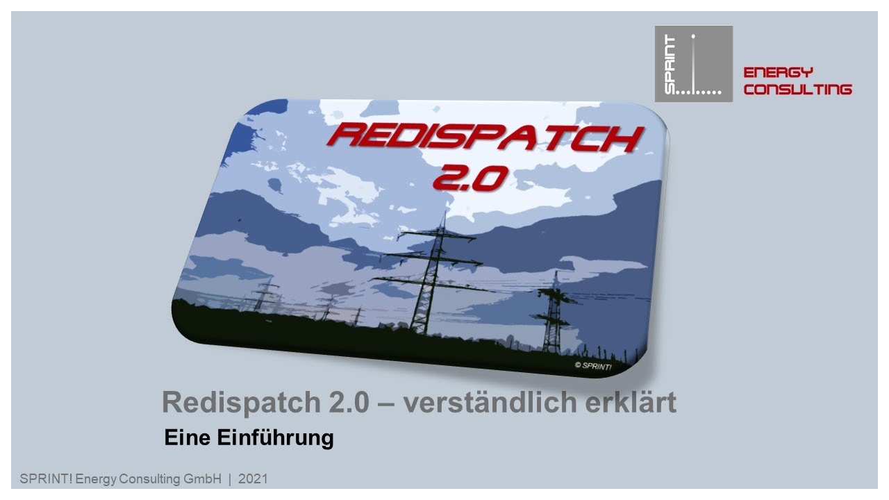 Redispatch 2.0 - einfach erklärt: Eine generelle Einführung - YouTube