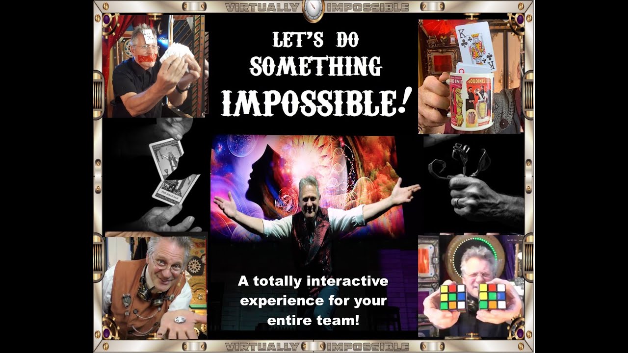 LETs DO SOMETHING IMPOSSIBLE. (The Virtual experience) mp4 - YouTube