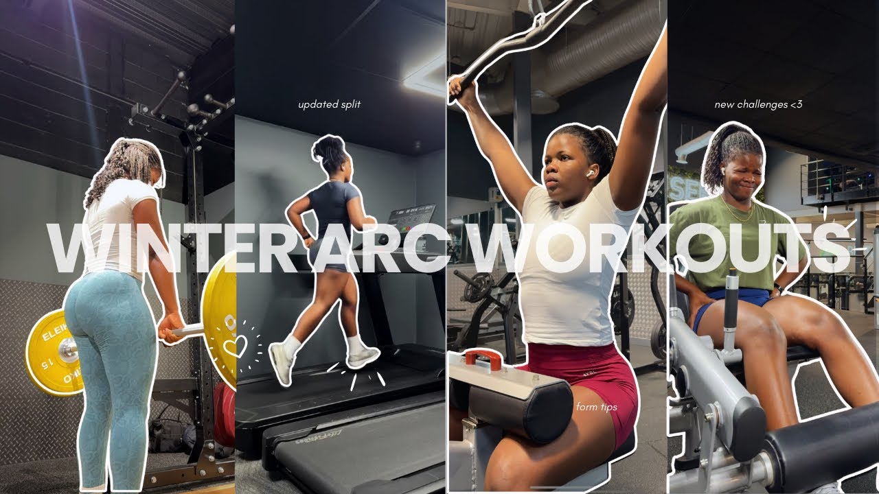 WEEK OF WORKOUTS: workout routine to build muscle & lose fat - YouTube