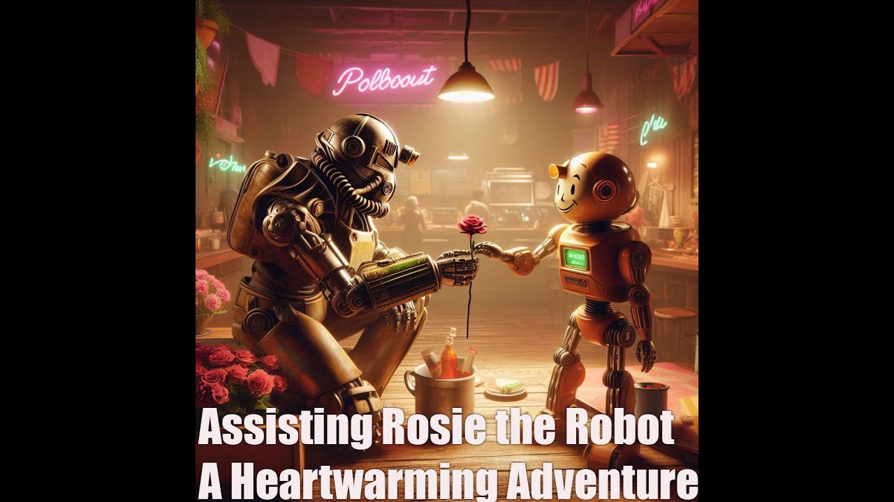 Fallout 76 Assisting Rosie the Robot A Heartwarming Adventure! - YouTube