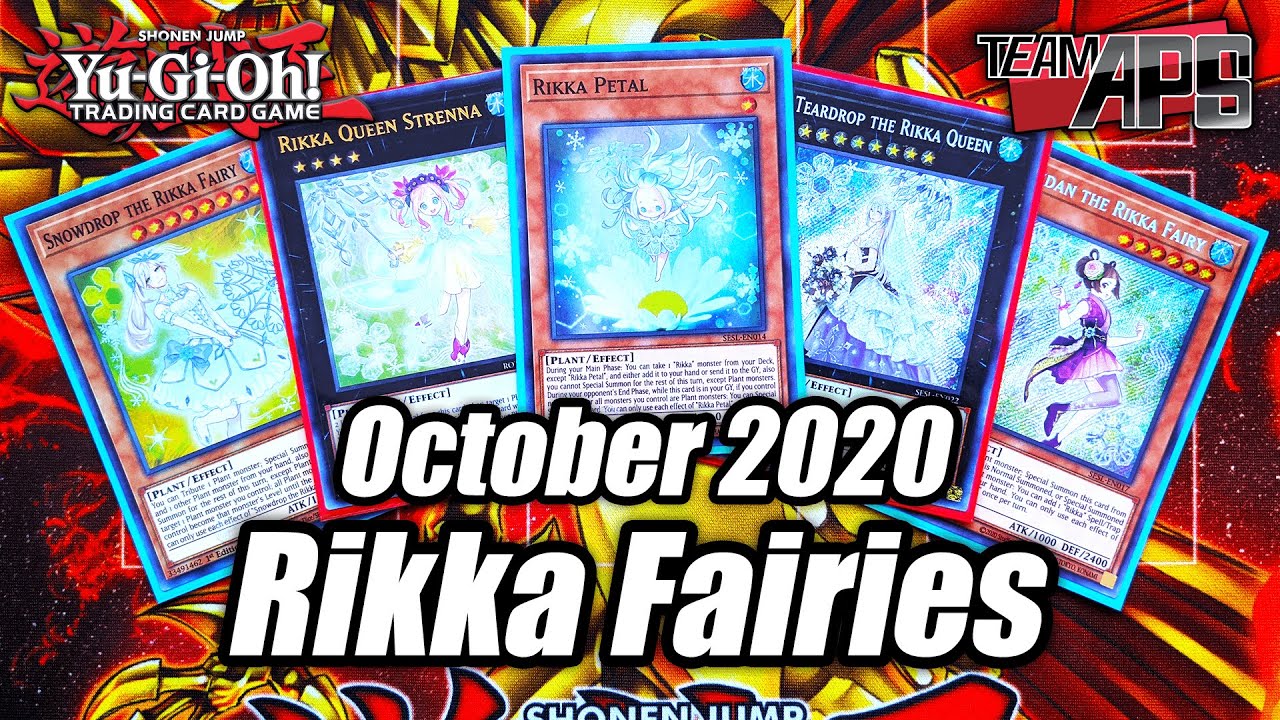 Yu-Gi-Oh! Paul's Rikka Deck Profile | October 2020 | Team APS - YouTube