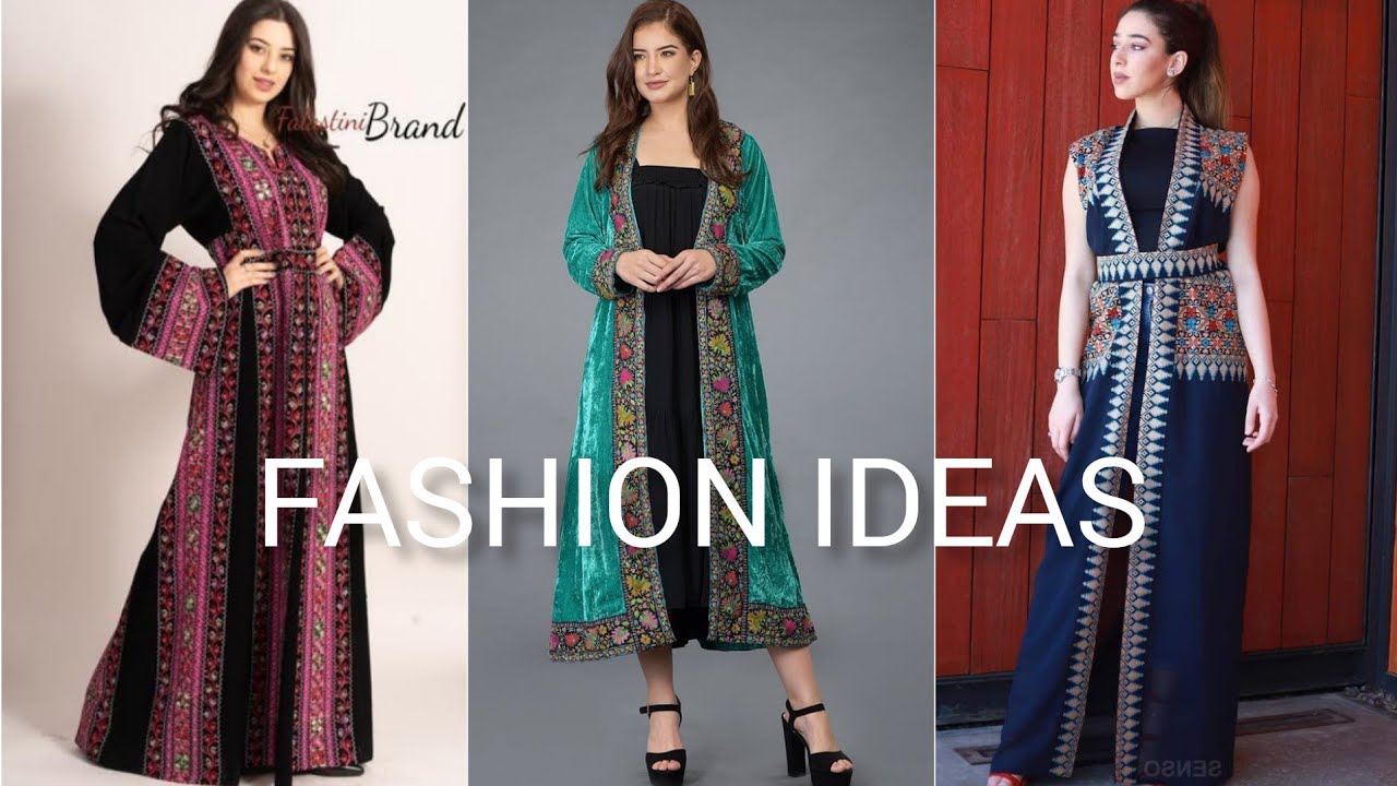 Fabolous and gorgeous inspired embroidery Long jacket dress women's ...