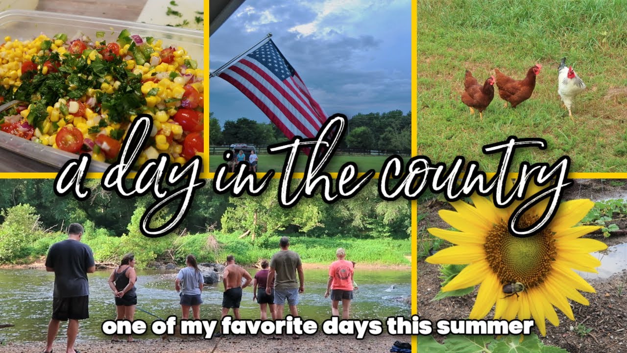 A DAY IN THE COUNTRY / TIME WITH FRIENDS / ONE OF MY FAVORITE DAYS THIS ...