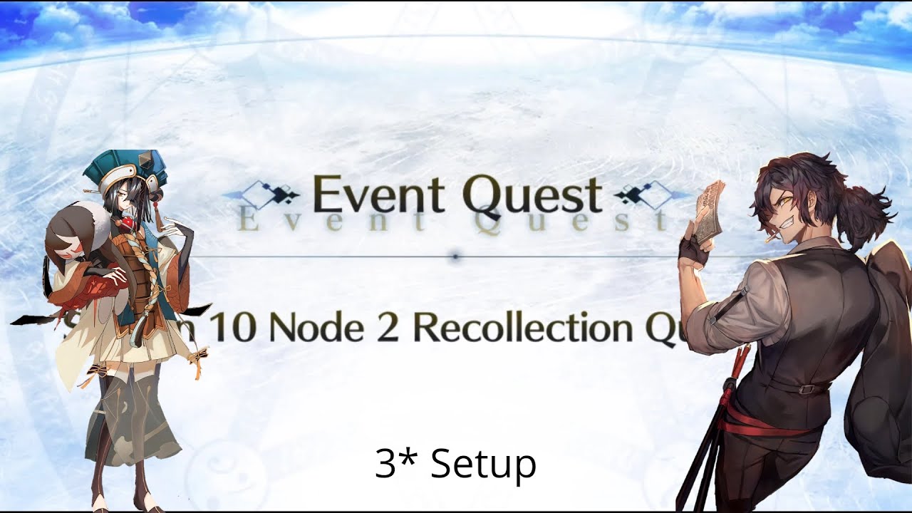 [FGO NA] LB 4 Nezha Recollection Quest — 3* Setup - YouTube