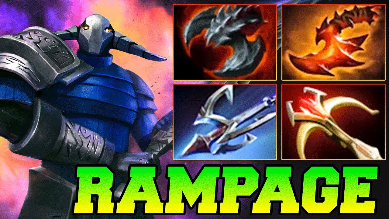 Rampage + 25 Kills Sven Dota 2 !! Sven Dota Pro Gameplay Build Guide ...