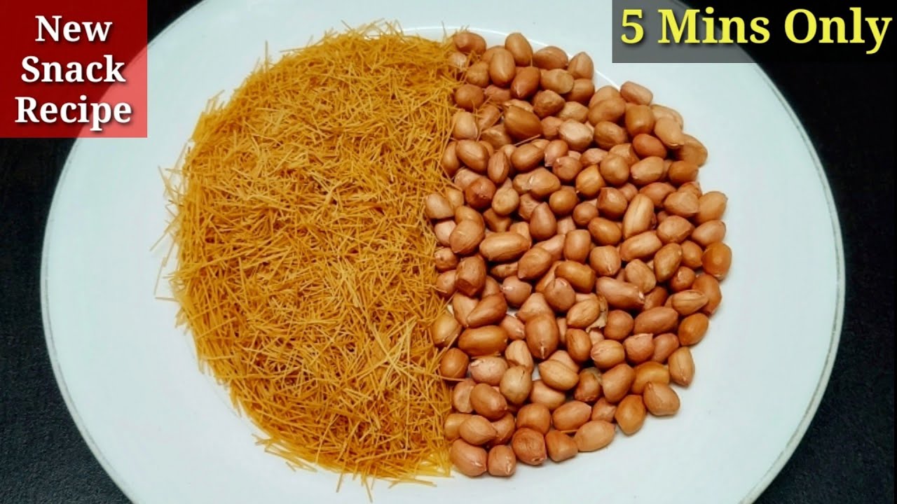 5 minutes Snacks Recipe With Vermicelli And Peanuts | सेवई के अप्पे ...