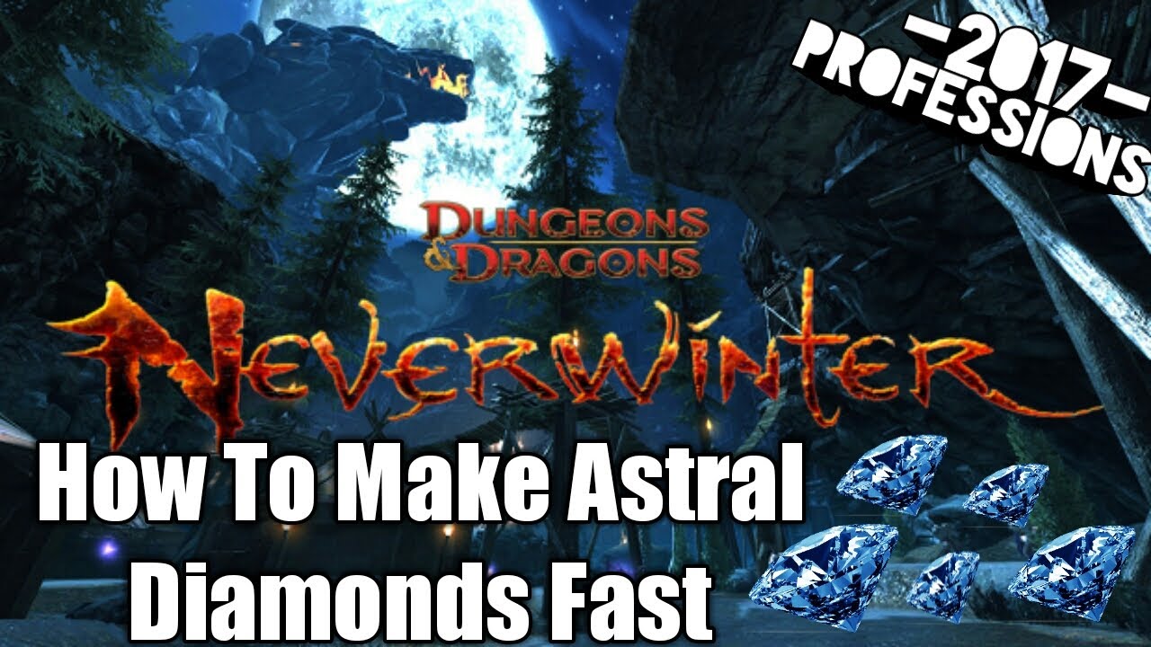 HOW TO FARM ASTRAL DIAMONDS FAST! PROFESSIONS! MUST WATCH PC PS4 XBOX ...