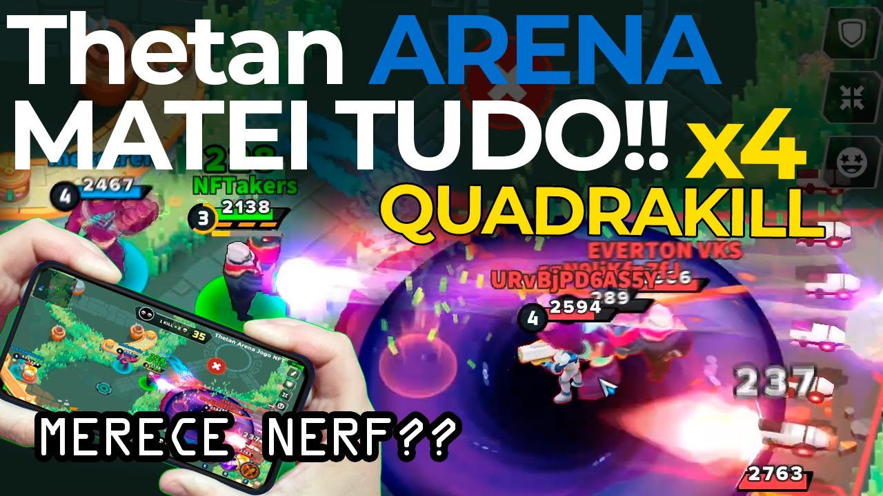 Thetan Arena Como funciona? Gameplay Como Jogar - YouTube