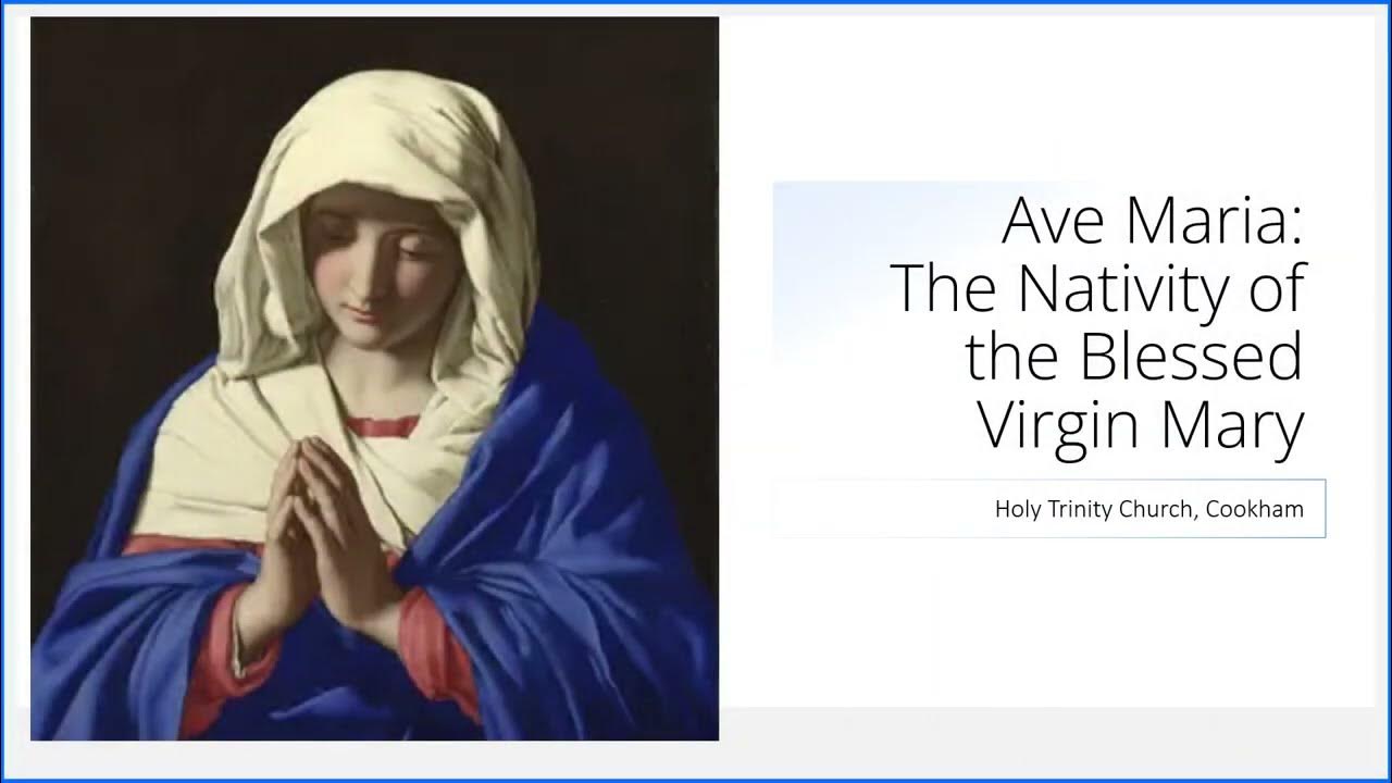 Ave Maria by Giulio Caccini arr. Patrick Liebergen performed by the Trinity Choir Trio - YouTube