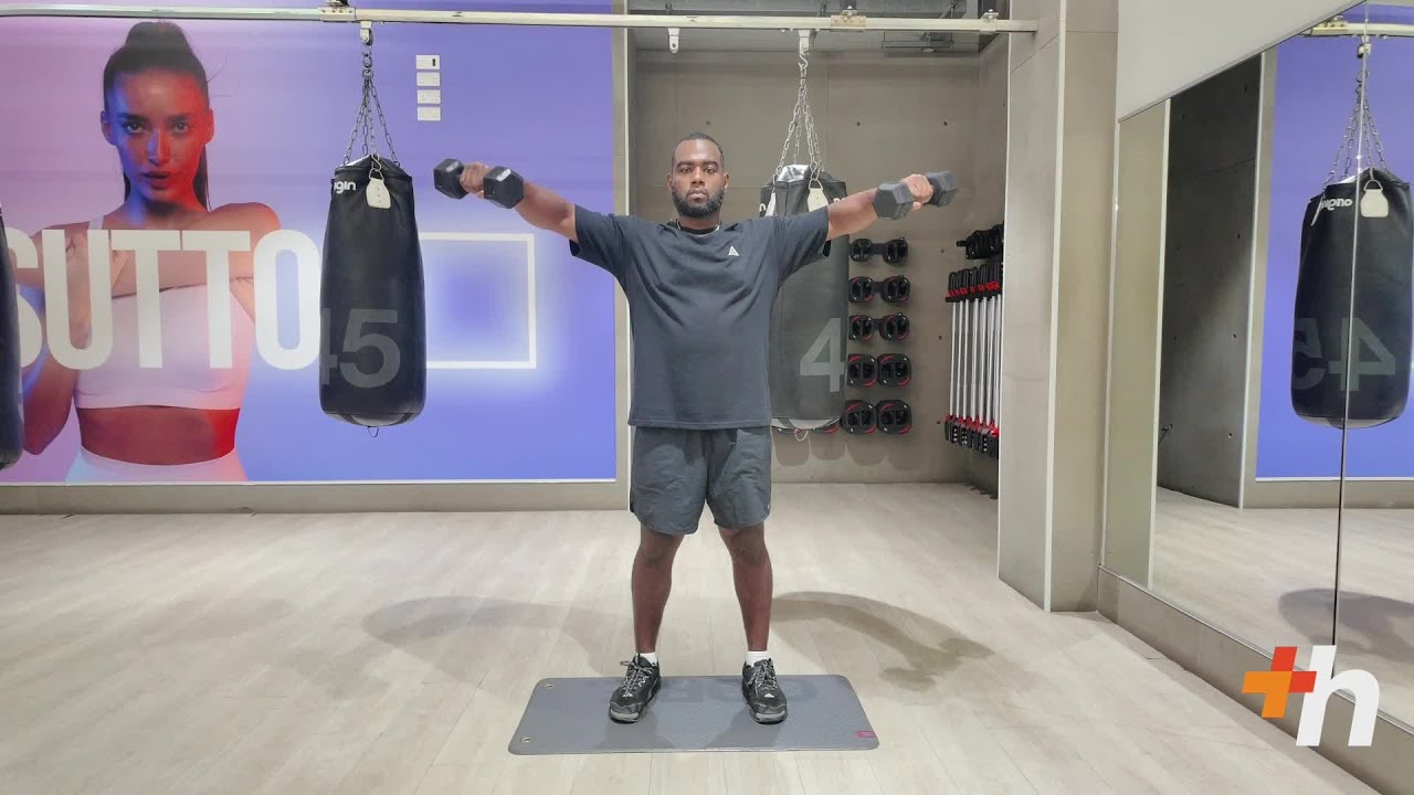 Lateral to Front Raises - YouTube