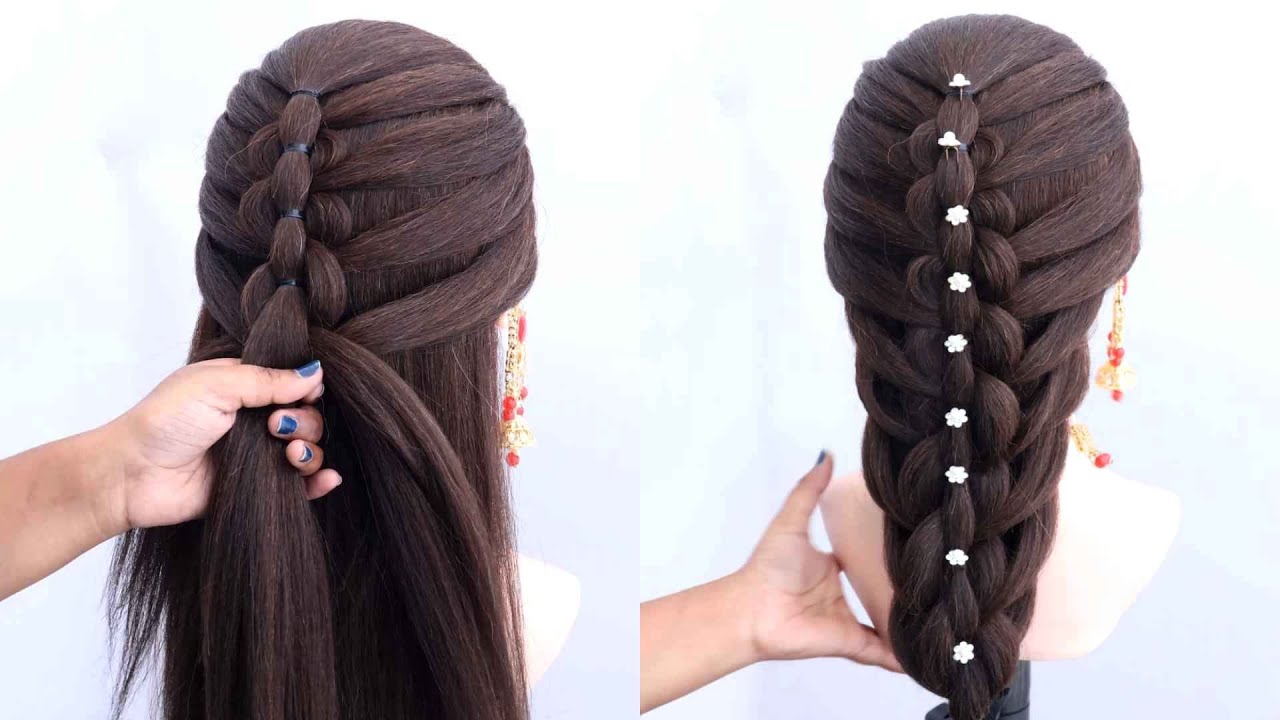 New trendy amazing ponytail || latest hairstyle for advance look ...