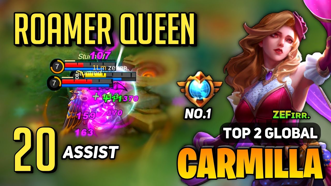 TOP 1 SUPREME Carmilla Tank Build [ Carmilla Best Build Top Global ...