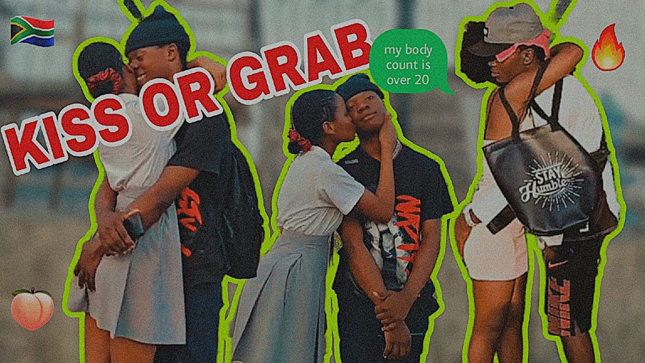 KISS💋 or GRAB🍑 public interview ( South Africa edition 🇿🇦) - YouTube