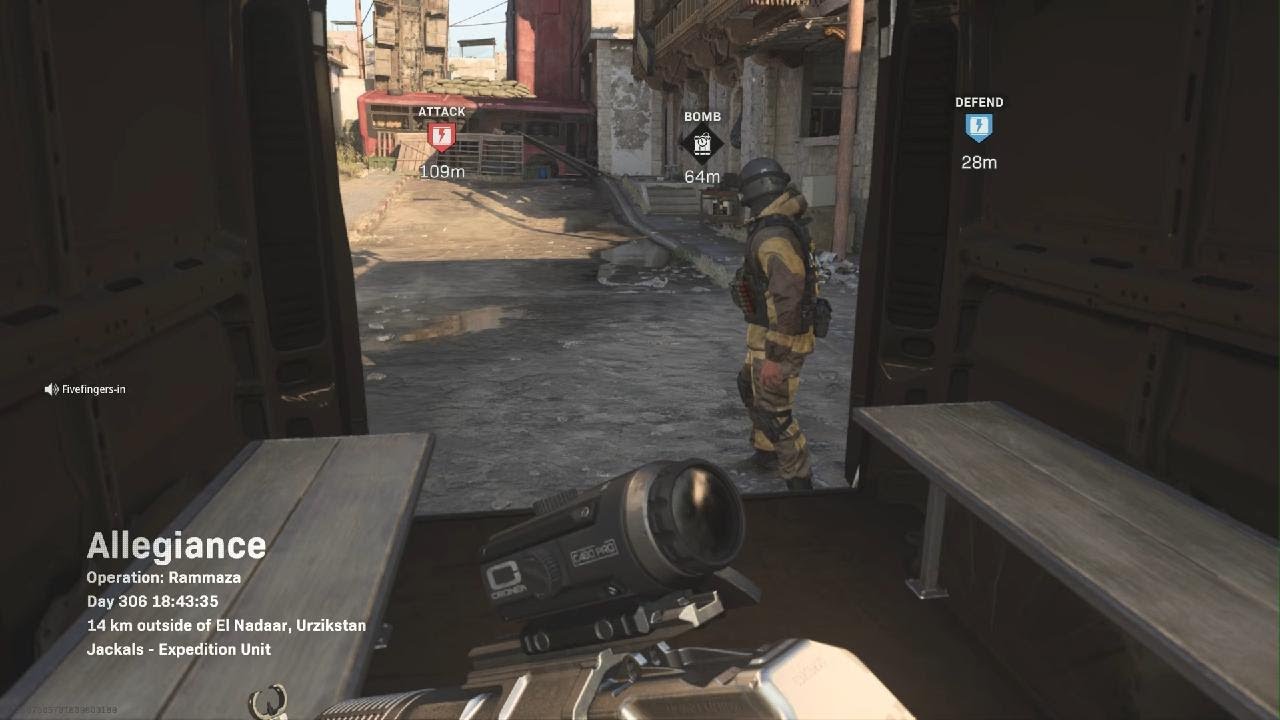 Call of Duty: Modern Warfare Group Singing - YouTube