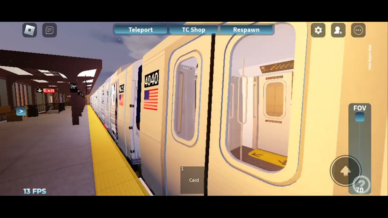 Roblox Transit City 3: R211T D train at West 8 St New York Aquarium ...