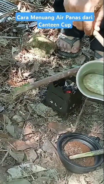Cara Menuang Air Panas dari Canteen Cup - YouTube