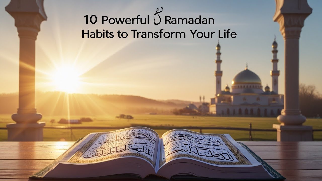 10 Powerful Ramadan Habits To Transform Your Life (proven from Quran ...