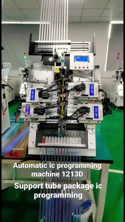 IC Programming Machine 1213D Support SOP/SSOP - YouTube