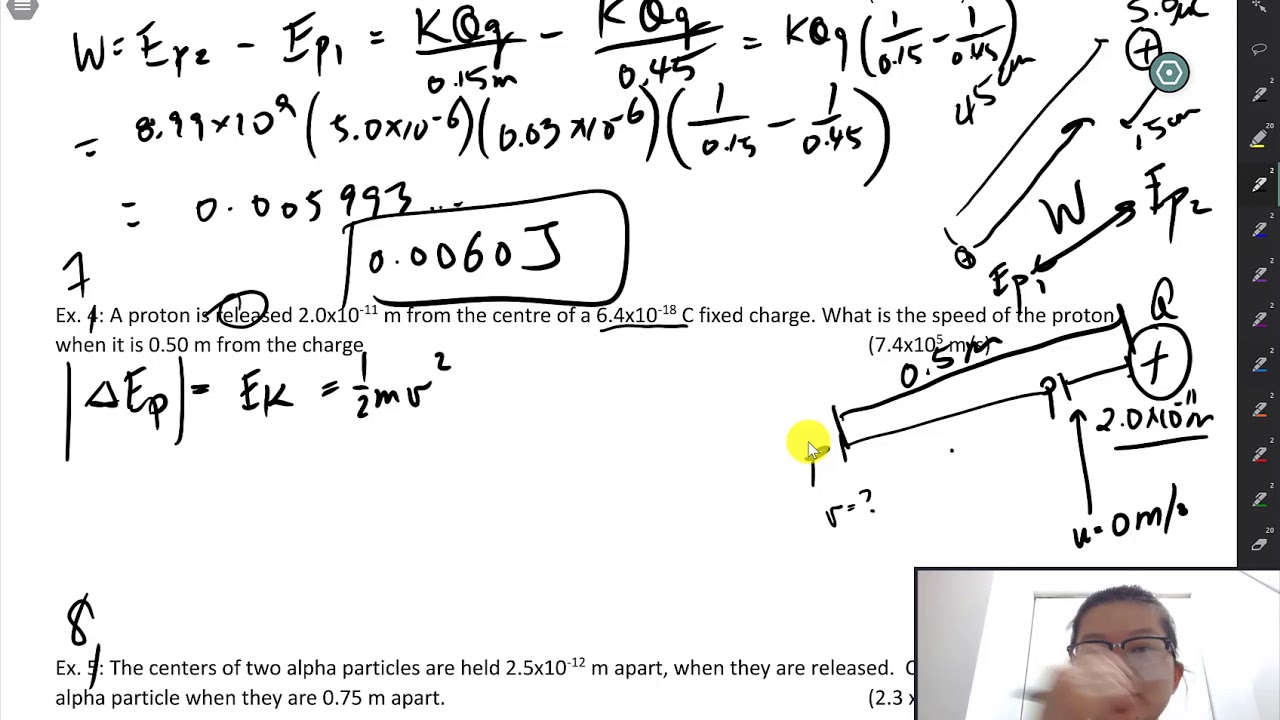 5.1B Electric Potential Energy_work done moving charge in electric ...