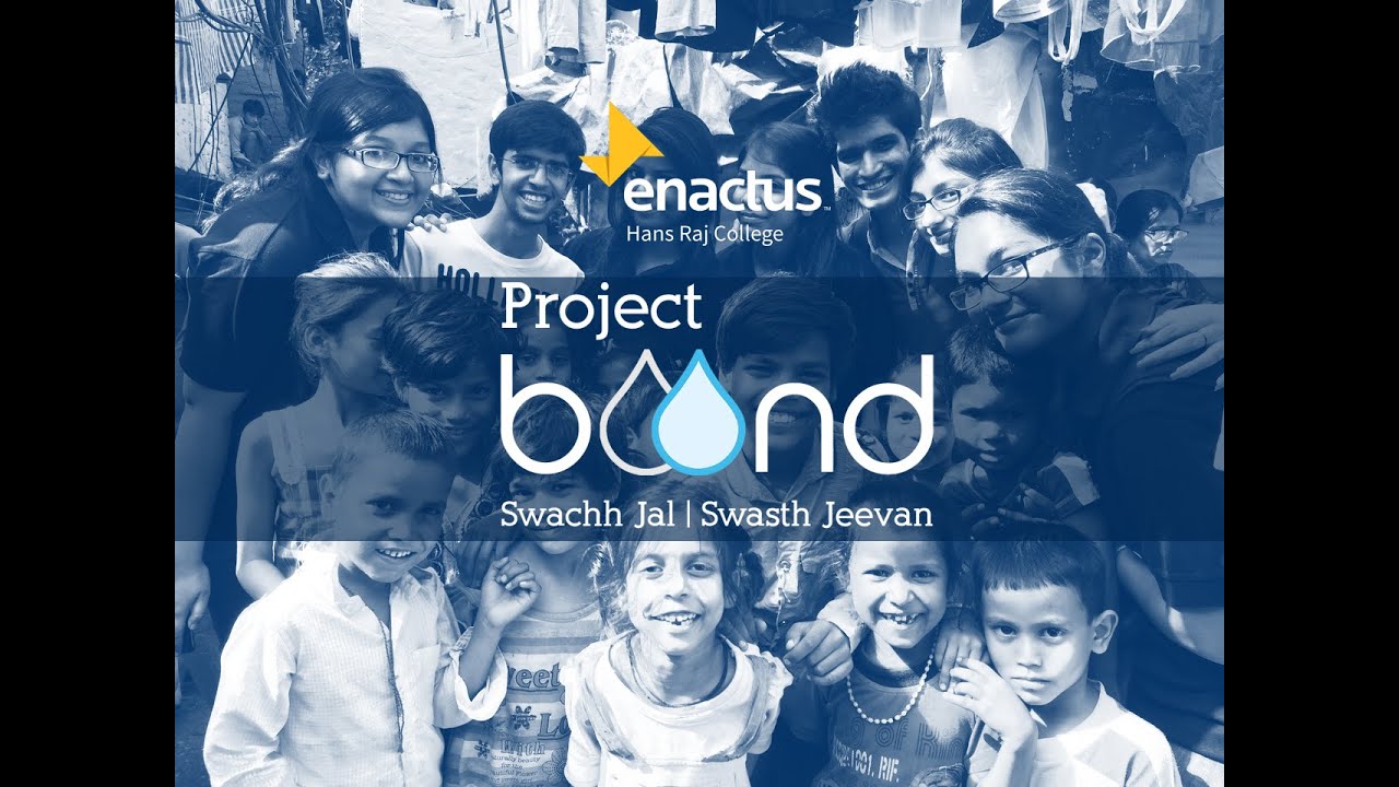 Enactus Hans Raj: PROJECT BOOND - YouTube