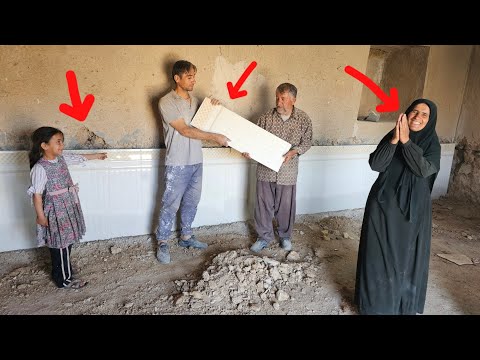 😱Oh my God, Maryam is happy with the house renovation and thanks to..🤔