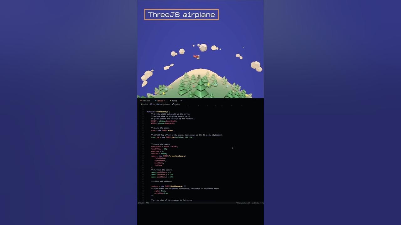 3d Airplane Threejs🧑‍💻 Coding Programming 2024 Htmlcssjs Threejs 3d Webdev Frontend