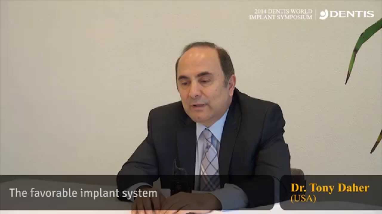 Dr. Tony Daher - User Interview at DENTIS World Implant Symposium 2014 ...