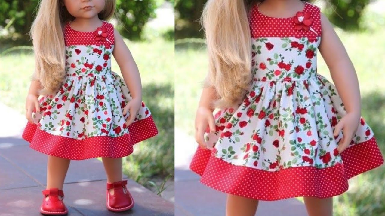 গজ কাপড়ের ইউনিক জামার ডিজাইন choto bachadar jamar design // বাচ্চাদের ...