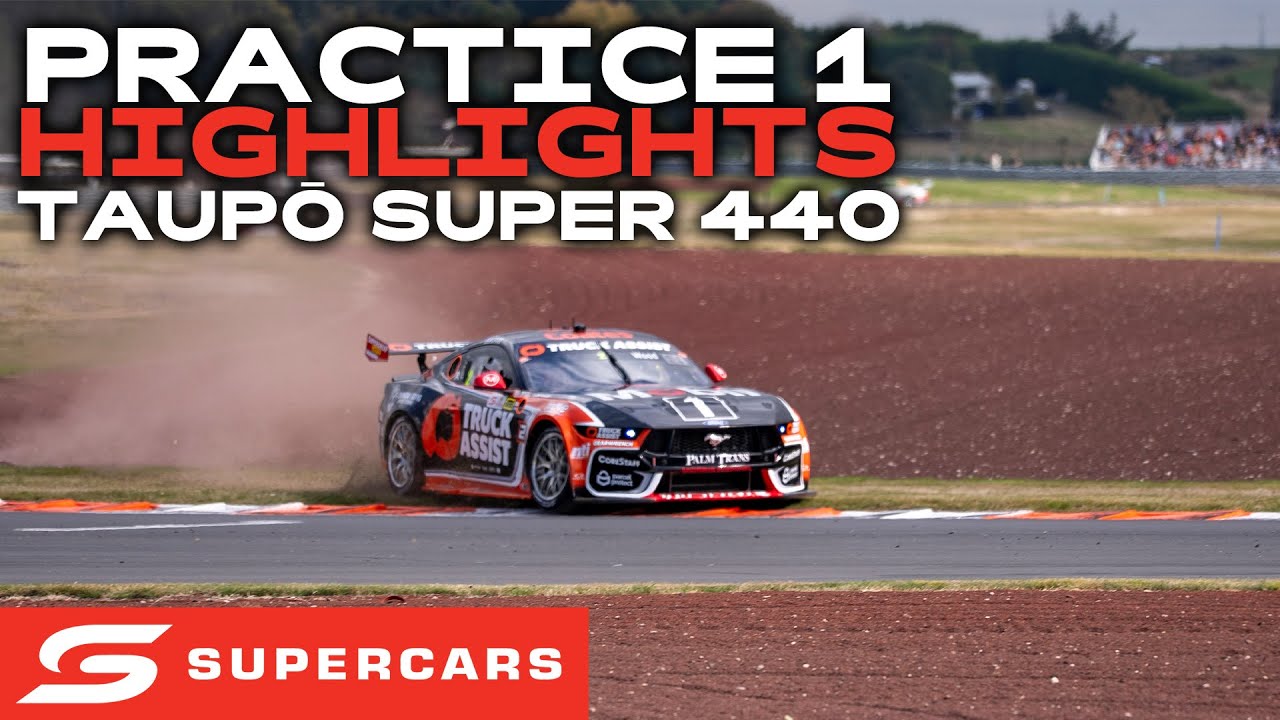 Practice 1 Valvoline Highlights - ITM Taupō Super 440 | 2025 Repco ...