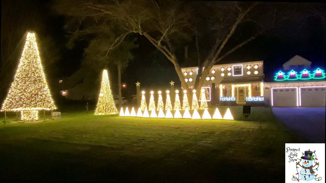 Christmas Vacation 2020 Prospect Light Show - YouTube