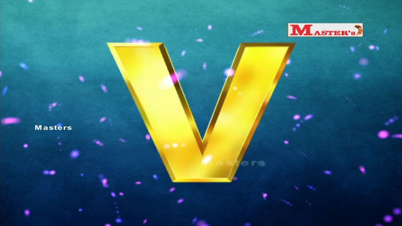 Alphabet V - English Animation Video for Kids - YouTube