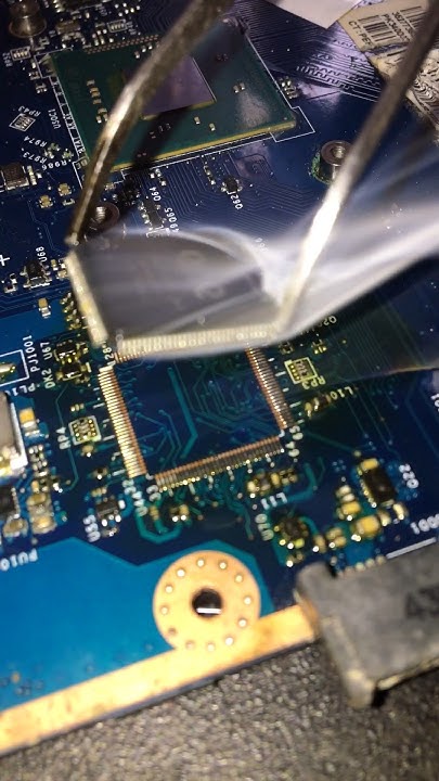 Replace/ Remove super io chip - YouTube