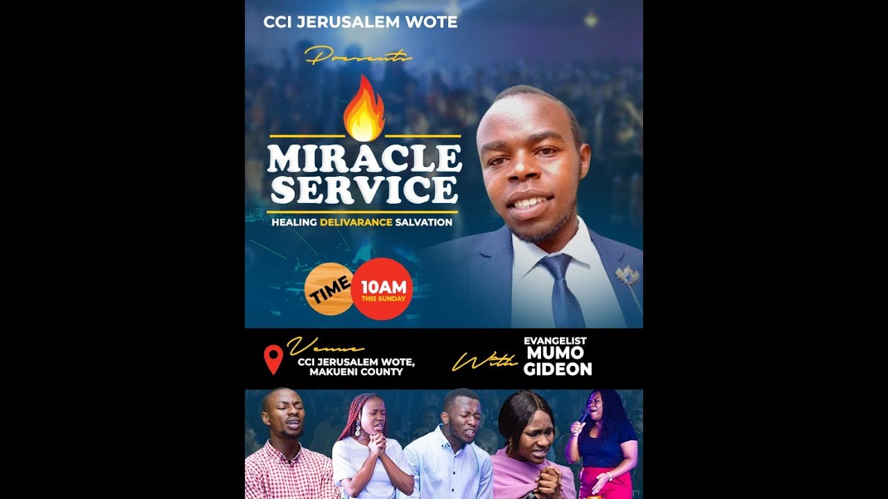 MIRACLE SUNDAY SERVICE WITH EVANGELIST MUMO GIDEON - YouTube