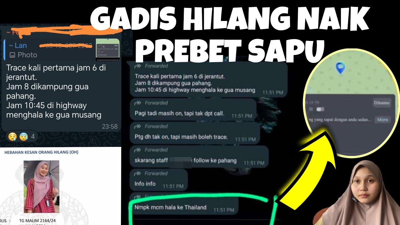 VIRAL GADIS HILANG NAIK PREBET SAPU LEPAS HANTAR KERETA SEWA - YouTube