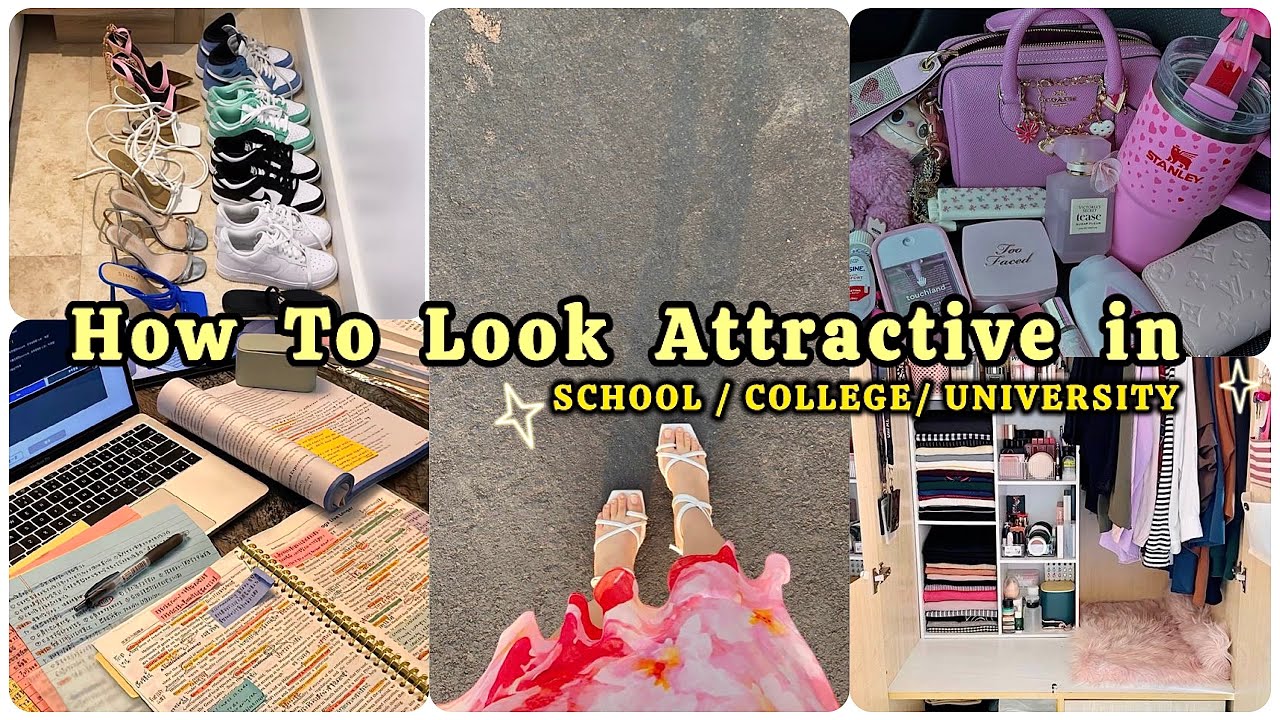 How To Look Attractive In School/College/University/Colege Fashion Tips ...