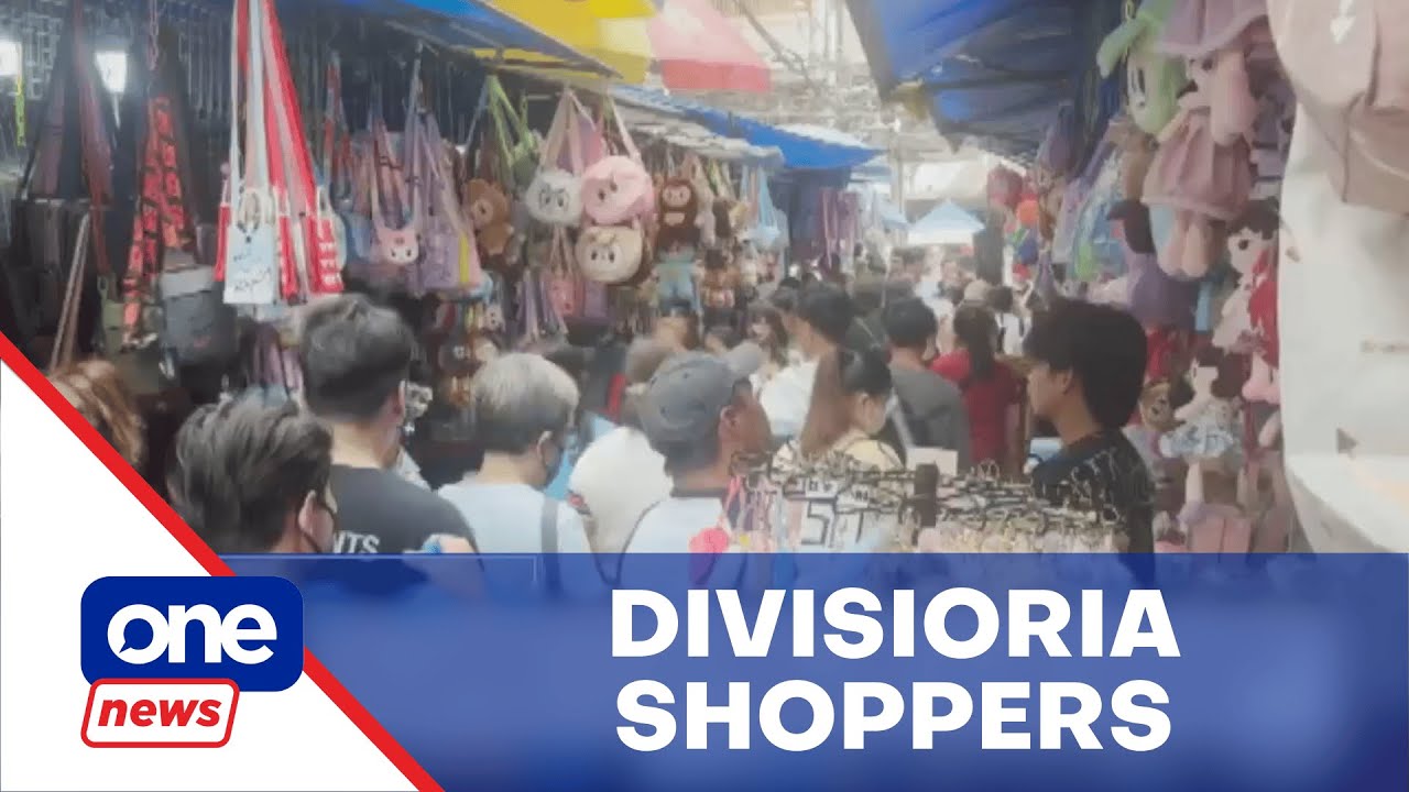 Divisoria sees fewer shoppers amid online shopping boom - YouTube