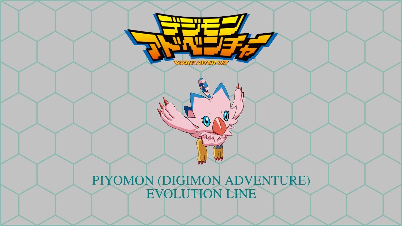 Piyomon Digivolution line from Digimon Adventure Series - YouTube
