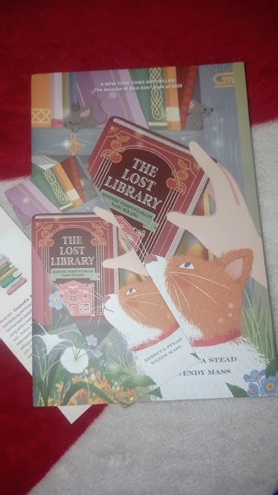 Unboxing novel cute the lost library | Rebecca stead & wendy mass # ...